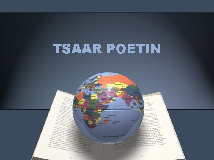 TSAAR POETIN Lezing 1 Wie is Poetin 2