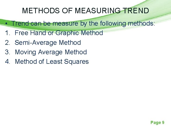 Time Series Analysis Demand Forecasting Page 1 A