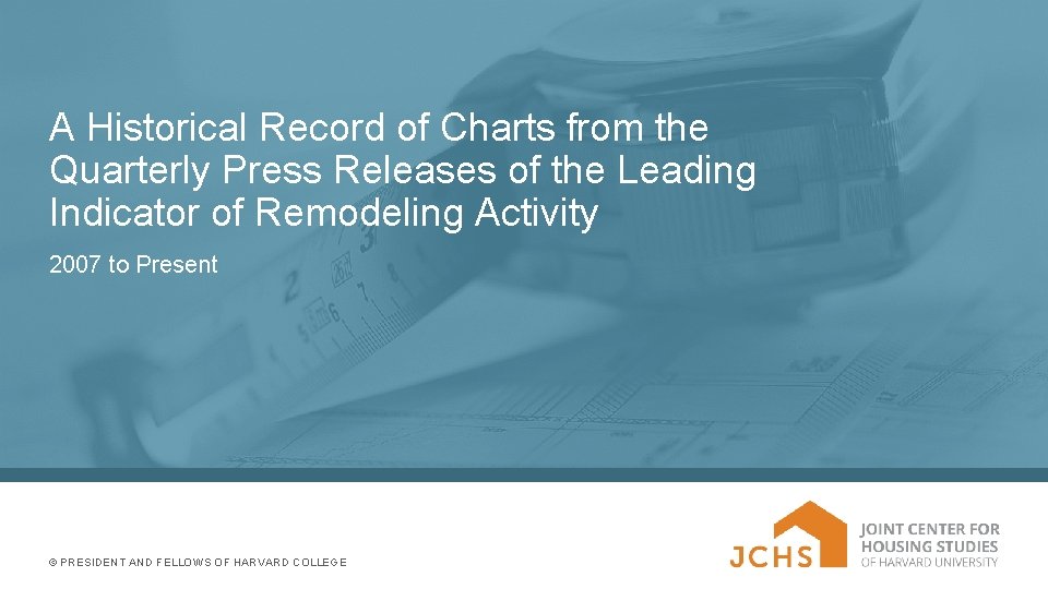 A Historical Record of Charts from the Quarterly