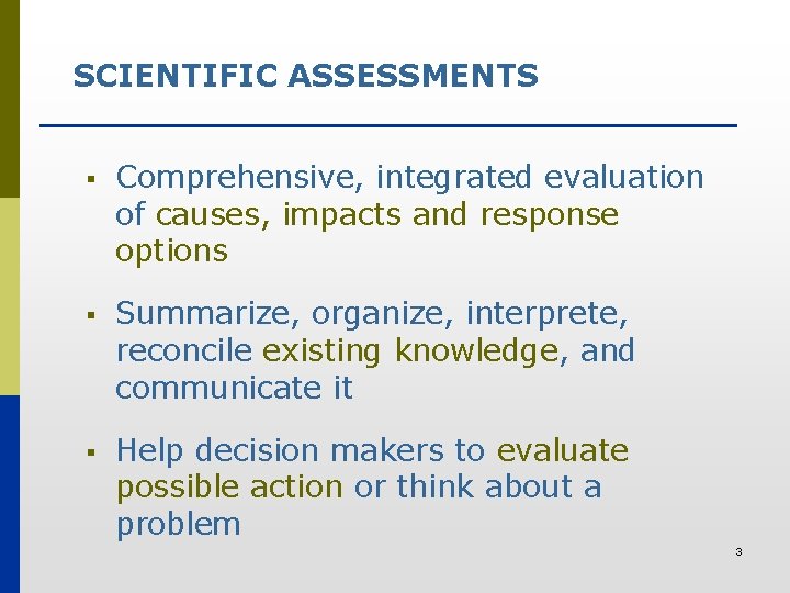 Science contributions by IUFRO to global policy processes