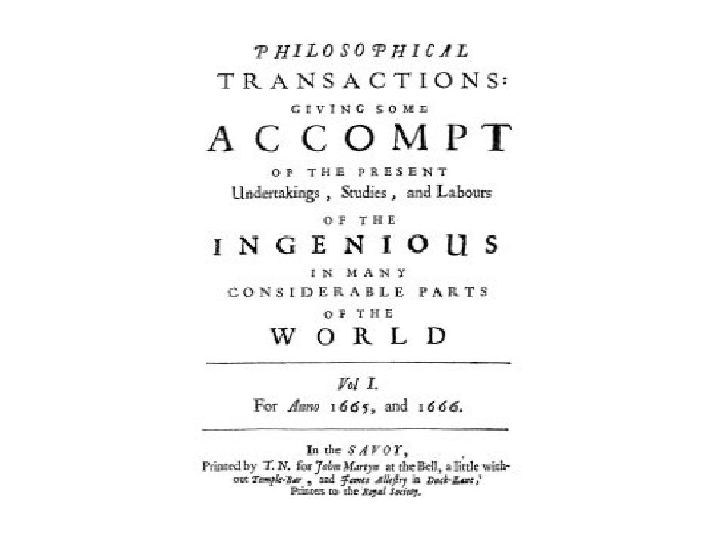 The Changing Journals Landscape Eve Gray and Laura