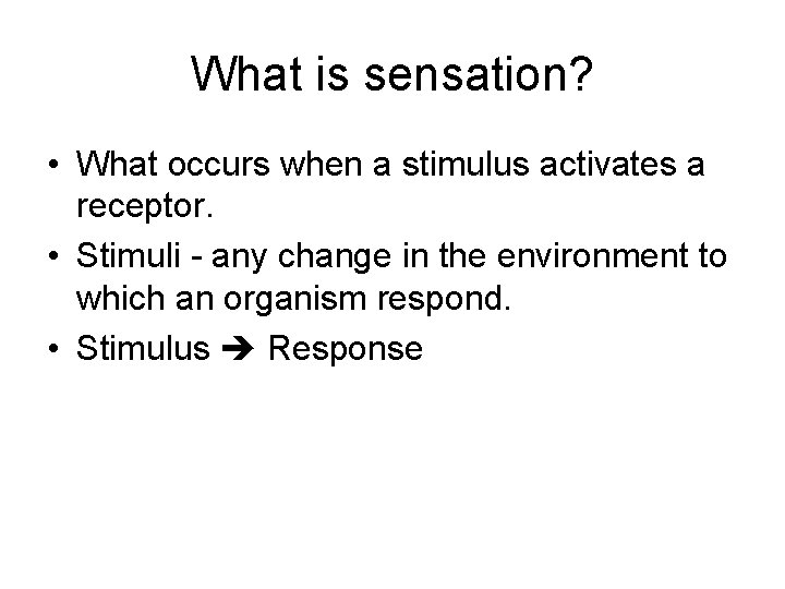 Sensory and Perception Chapter 3 Exploring Psychology Helen
