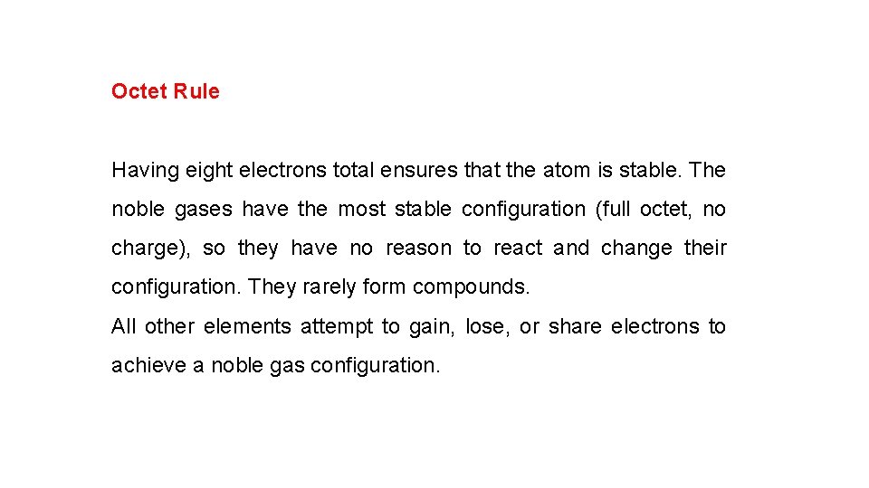 CHEMICAL BONDING Lewiss theory follows 1 Electrons especially