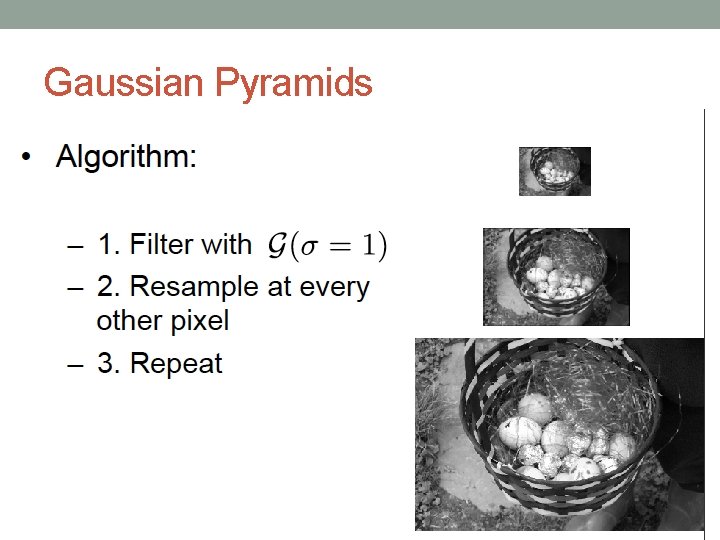 DIGITAL IMAGE PROCESSING Lecture 3 Scalespace Colors Tammy