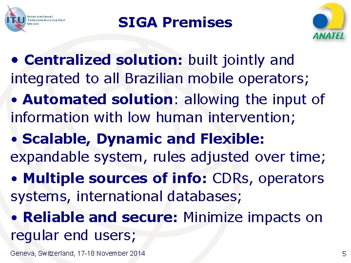 Combating Counterfeit and Substandard ICT Devices Geneva Switzerland