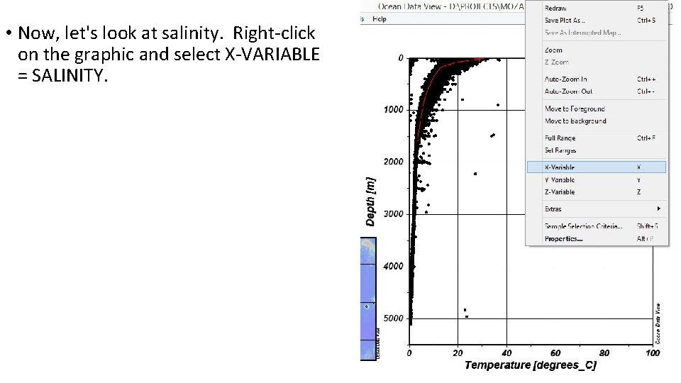 Creating Marine Data Scatter Plots in ODV OTGA