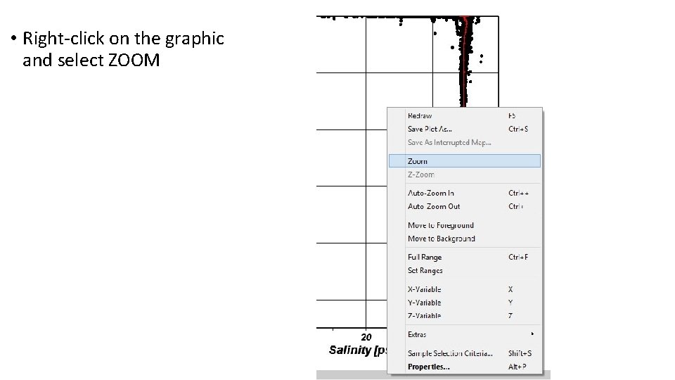 Creating Marine Data Scatter Plots in ODV OTGA