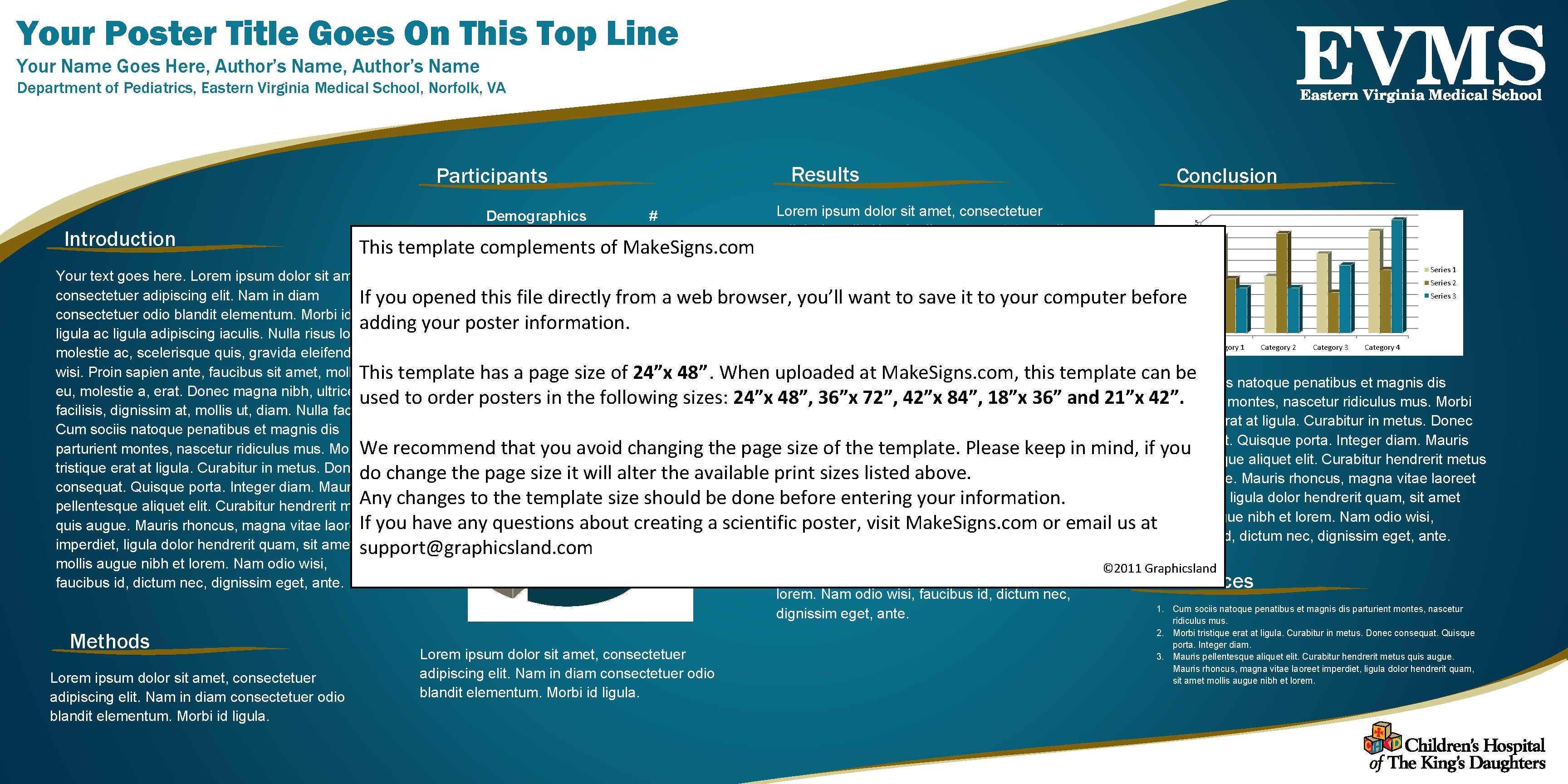 Your Poster Title Goes On This Top Line