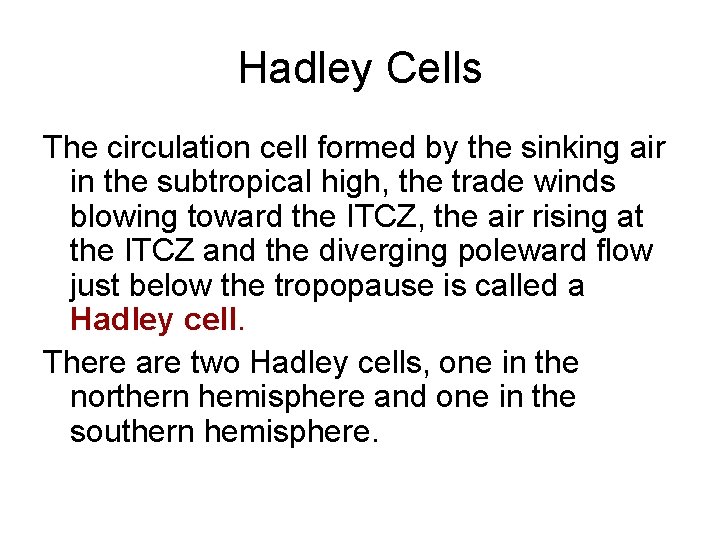 Global Pattern of Surface Pressure and Wind Global