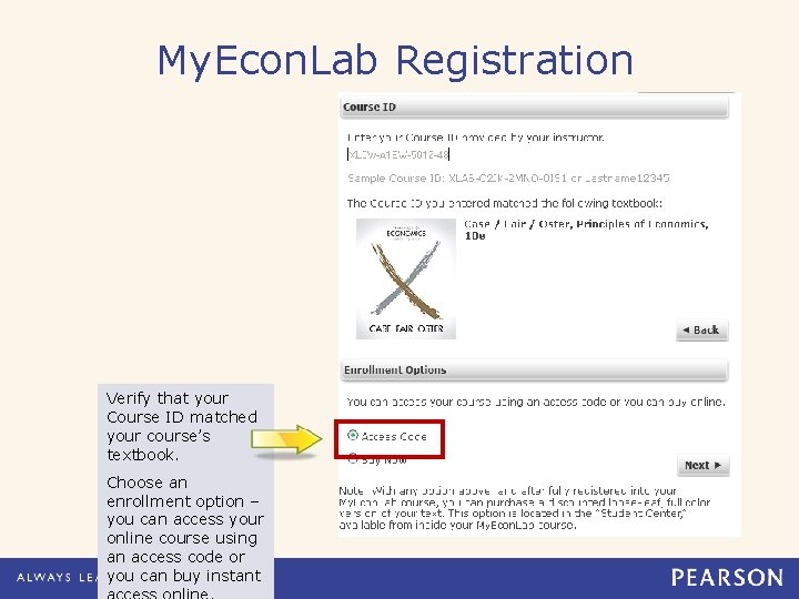 My Econ Lab Student User Guide To ensure
