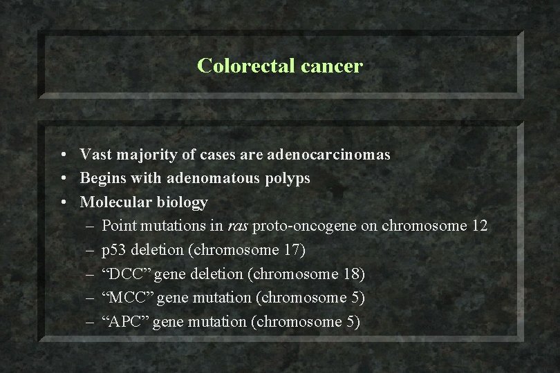 Soluble chemical markers of gastrointestinal and pancreatic tumors