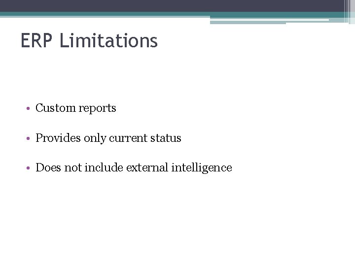 ERP Unit I Introduction Introduction Overview of enterprise