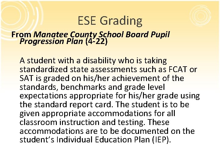 Helping ESE and ESOL students experience success Buffalo