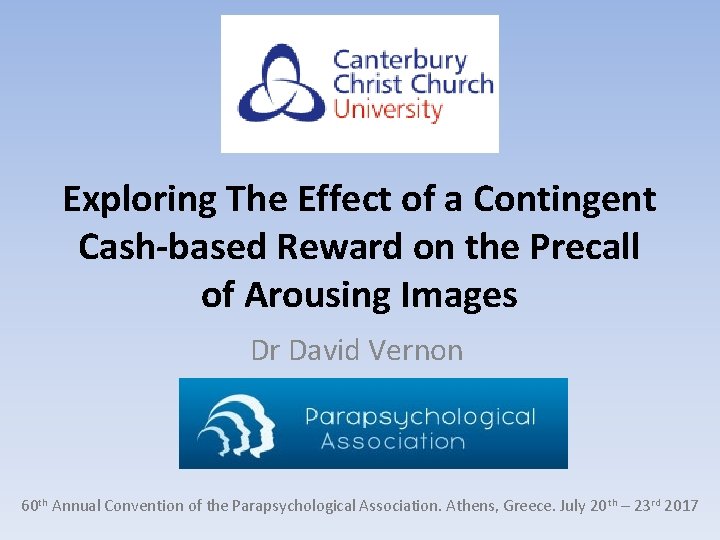 Exploring The Effect of a Contingent Cashbased Reward