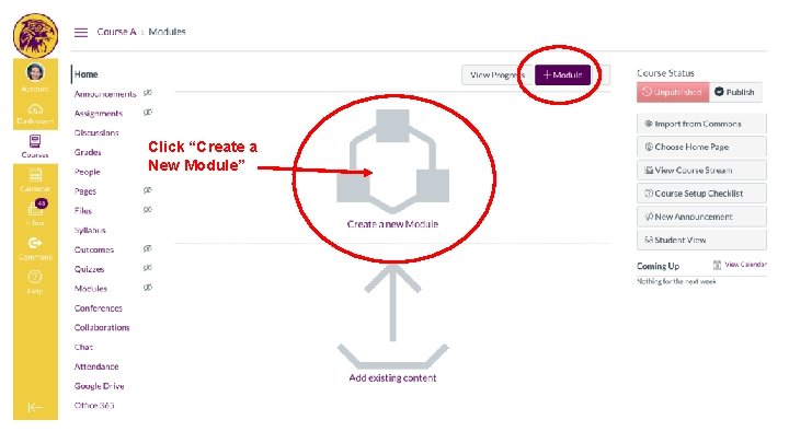 Using Modules in Canvas D Linenbroker 2020 What