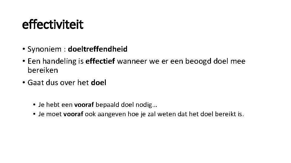 Effectief en efficint gebruik van ICT in onderwijs