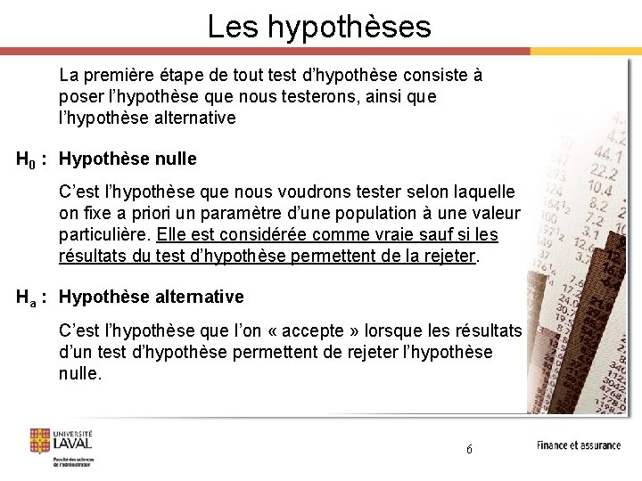 10 Tests dhypothses Version 1 2 1 Sujets