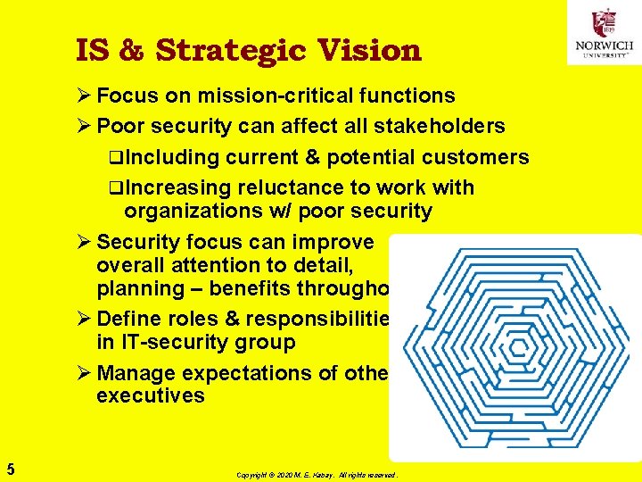 Management Responsibilities Liabilities CSH 5 Chapter 63 Management