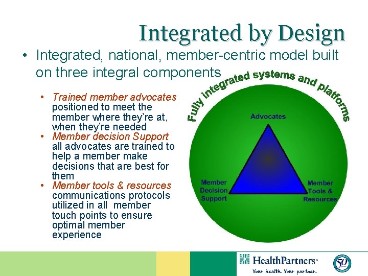 Cancer Management Fully Integrated populationbased and Chronic Care