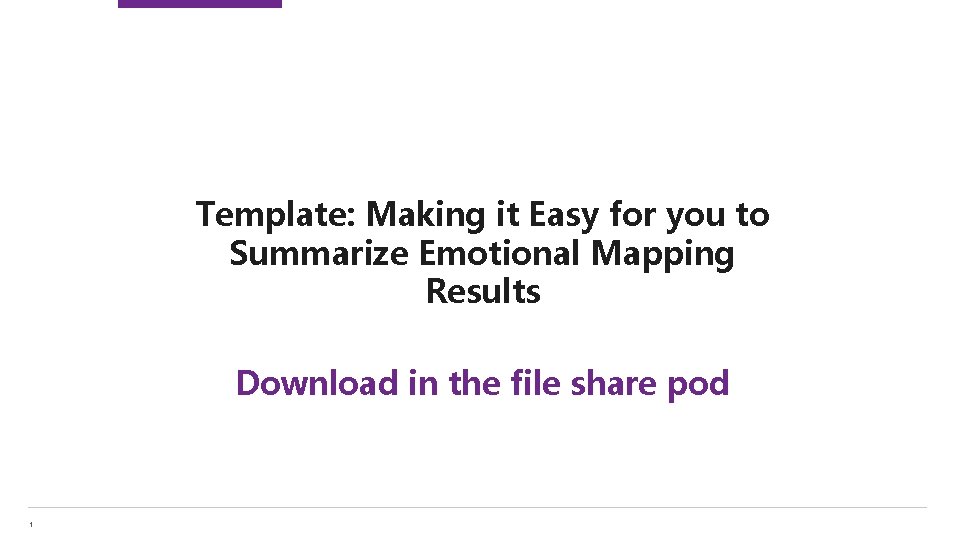 Template Making it Easy for you to Summarize