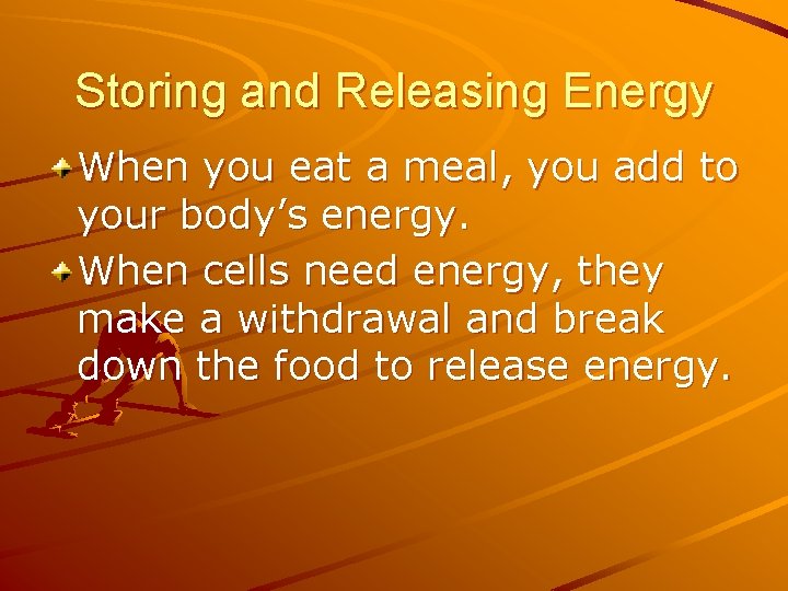 Cellular Respiration Storing and Releasing Energy During photosynthesis
