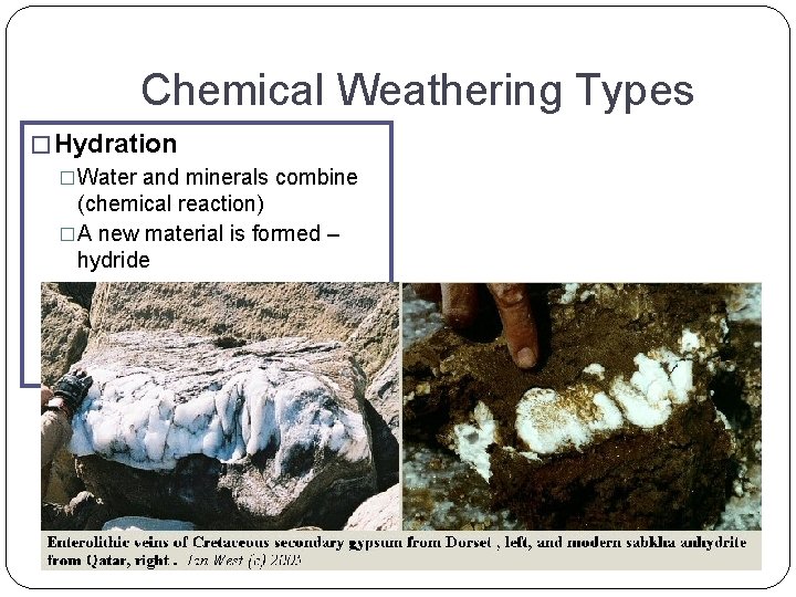 Weathering Definition Weathering is the breakdown of rock