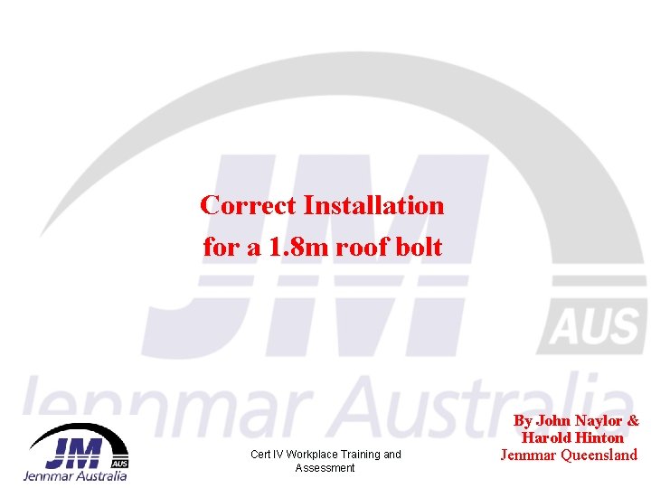 Correct Installation for a 1 8 m roof