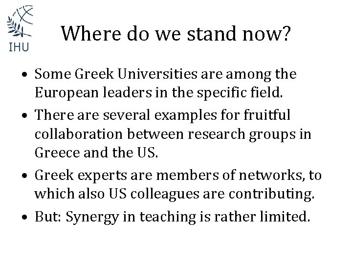 Building Partnerships in CLIMATE CHANGE AND AIR POLLUTION