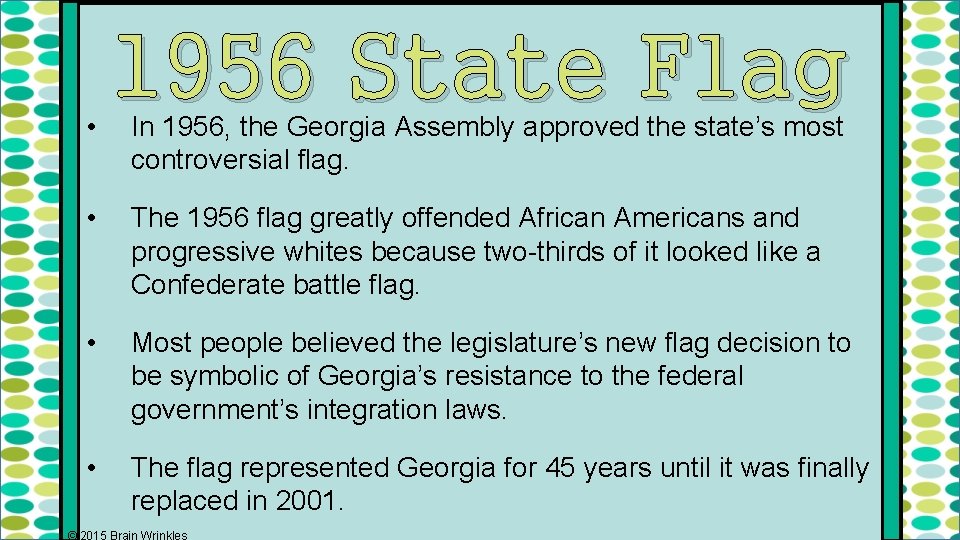 Georgias History Civil Rights 2015 Brain Wrinkles SS