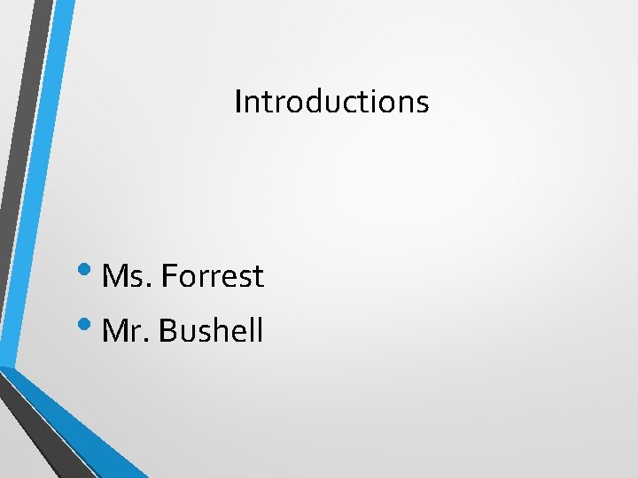 Welcome Back to School Night 6 th Grade