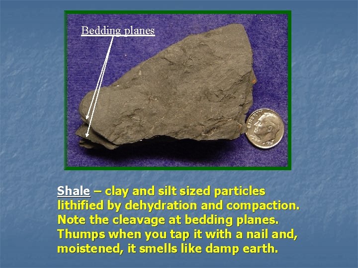 Sedimentary Rocks Sedimentary Rocks n Sediments pieces of