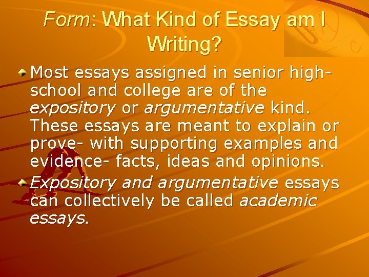 Essay Writing Basics for Seniors Writing for Success