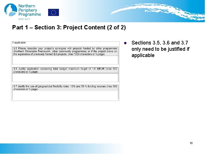 Application Form Part 1 Sections 1 3 How