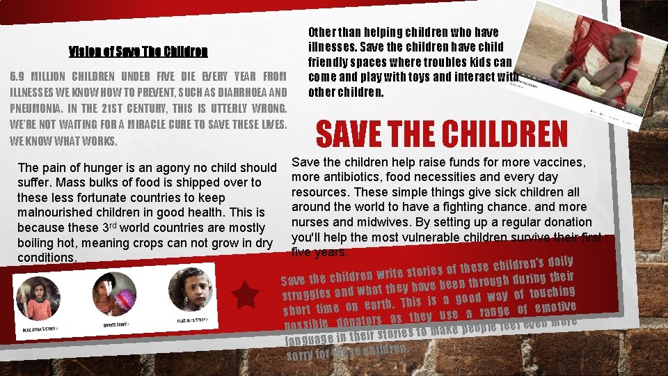 Vision of Save The Children 6 9 MILLION
