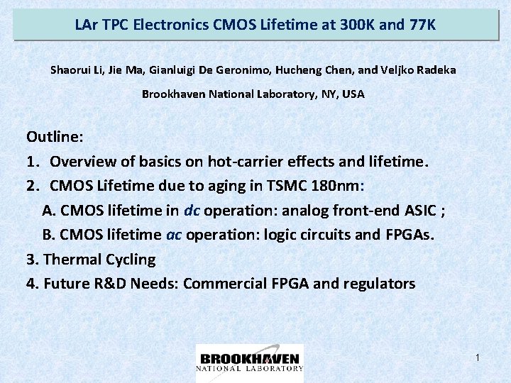 LAr TPC Electronics CMOS Lifetime at 300 K