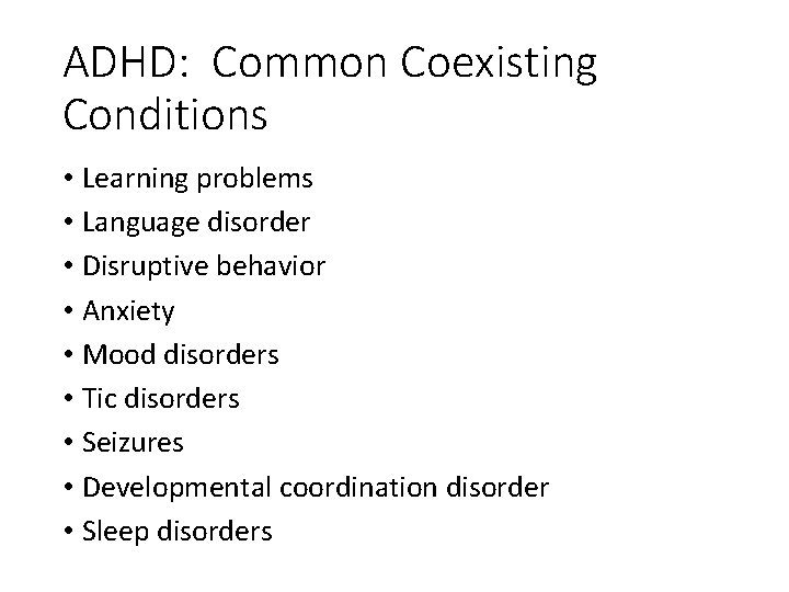 ADHD Beyond the Basics Beth Bloom Emrick MD