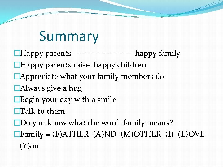 Family Management and parenting Introduction to family management