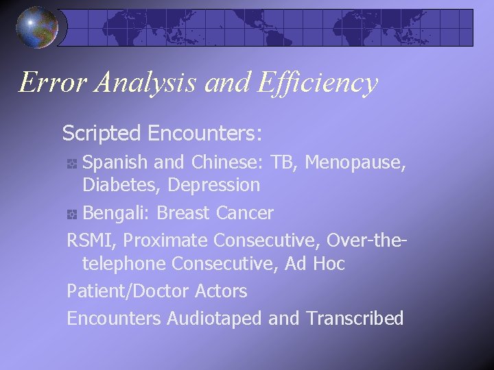 Medical Interpreting Outcomes Errors and Understanding The Center