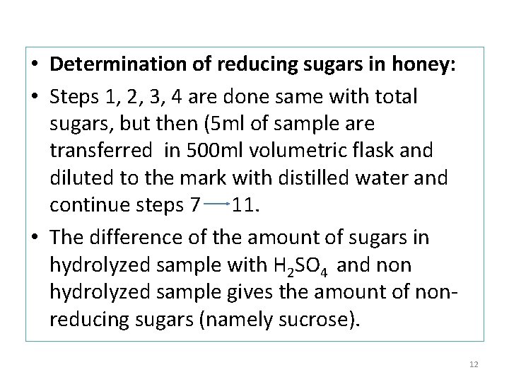 Lab Activity 2 Determination of Reducing Nonreducing Sugars