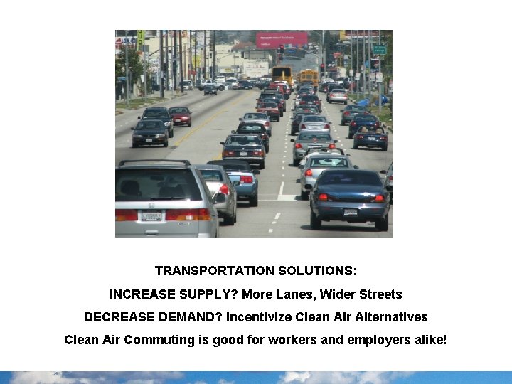 Clean Air Commuting Presentation for City Council Jobs