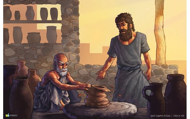 Lesson 107 God Blesses daniel Four young men
