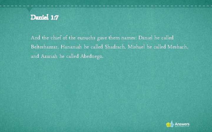 Lesson 107 God Blesses daniel Four young men