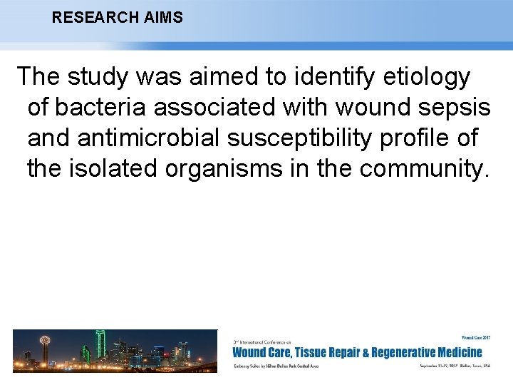 Bacteriological Profile of Wound Sepsis and Antimicrobial Pattern