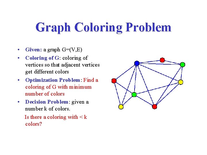 Lecture 22 Hard Problems Introduction to NP Key