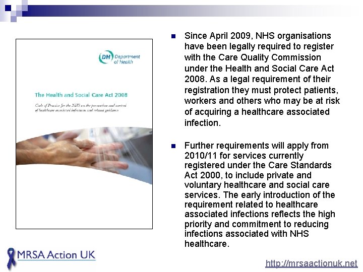 Developments from the National Quality Board A New