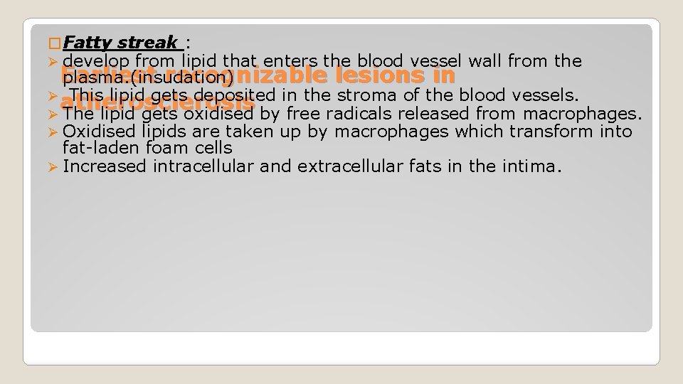 Arteriosclerosis Atherosclerosis etiology pathogenesis morphology ...