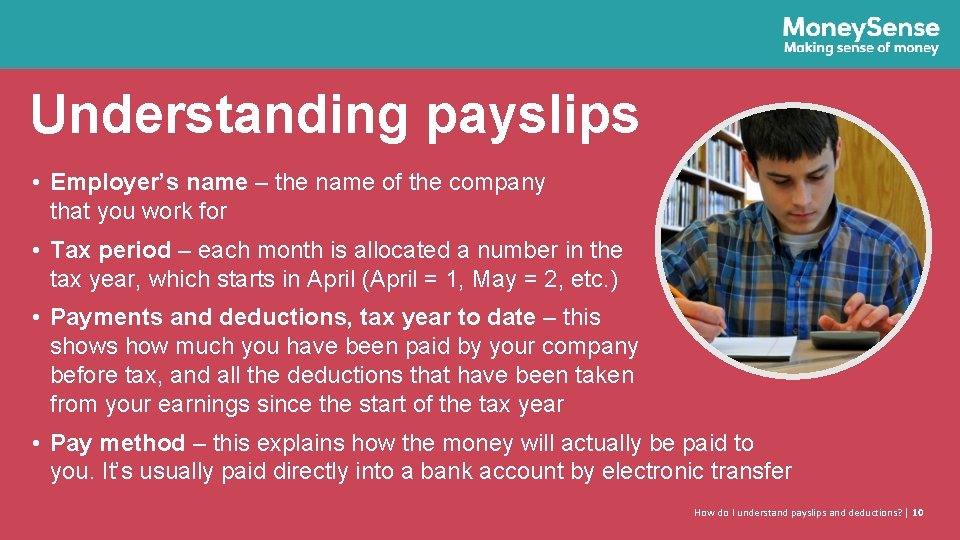 How do I understand payslips and deductions Presentation
