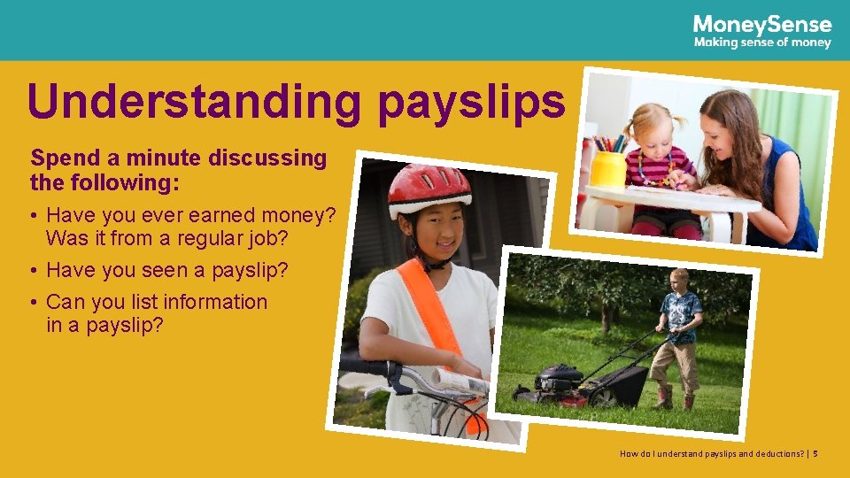 How do I understand payslips and deductions Presentation