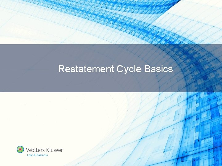 PPA Restatement Cycle ftwilliam com November 7 2012