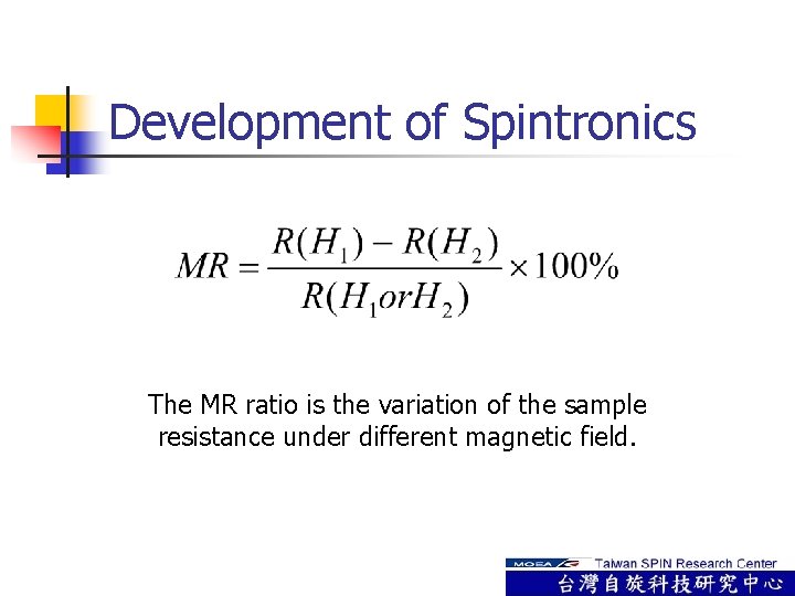 Properties and Fabricating Technique of Tunneling Magnetoresistance ...